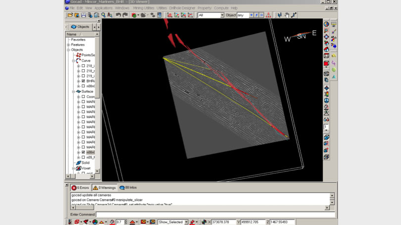 Geomole – Borehole radar - Mining3